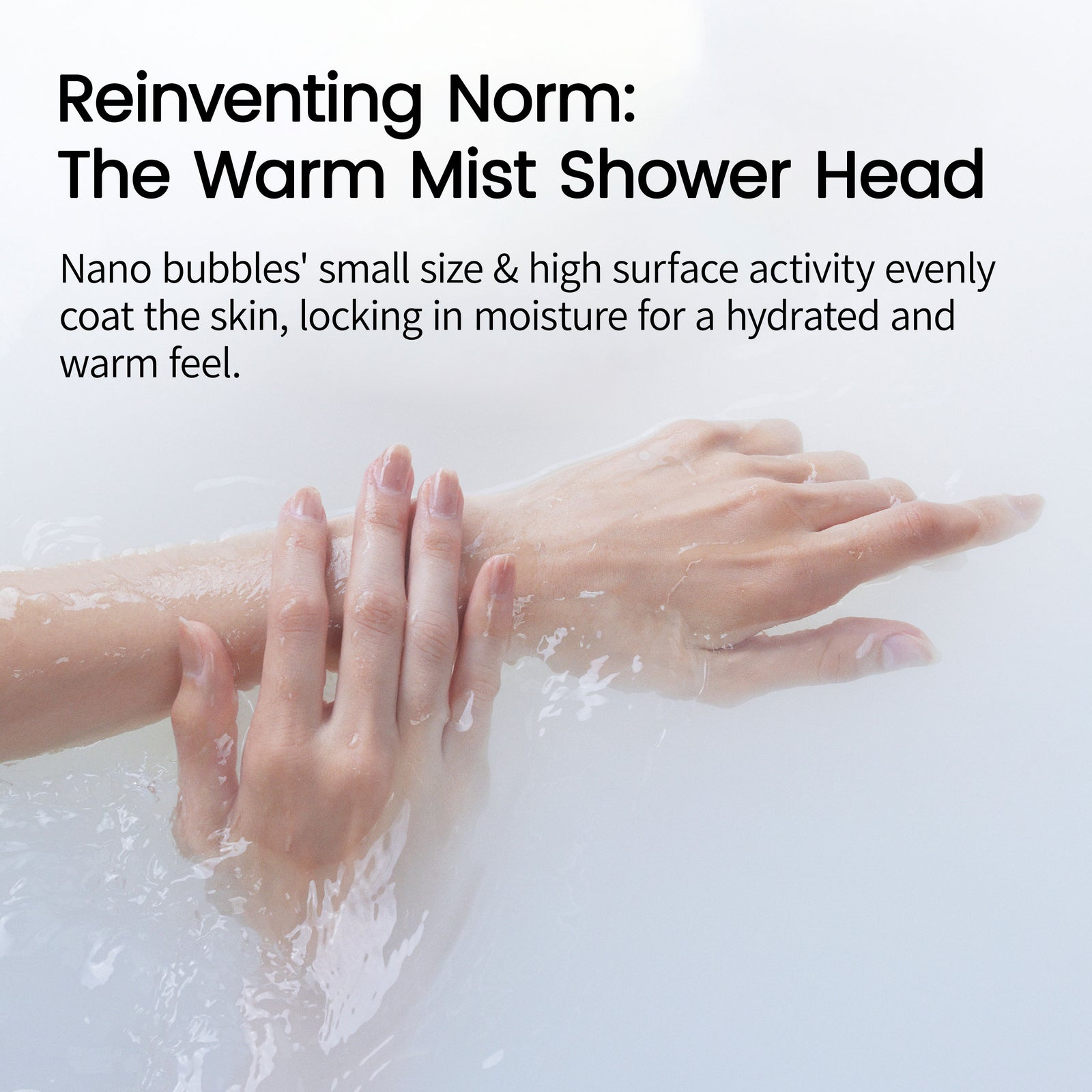 MYTREX Microbubble Shower Head for Skin-nurturing Shower – MYTREX Global